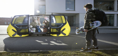 Autonomous school bus idea shown by Volkswagen Group | ADAS ...