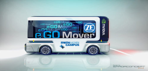 ZF-backed e.GO Mover autonomous shuttle to start production in 2019 ...