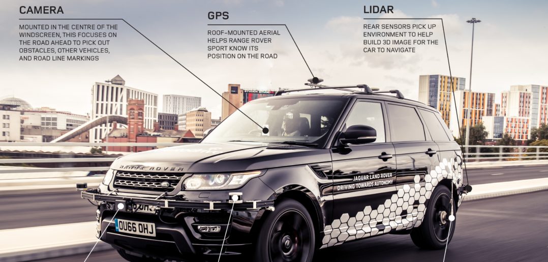 Self-driving Range Rover trialled on UK roads | ADAS & Autonomous ...