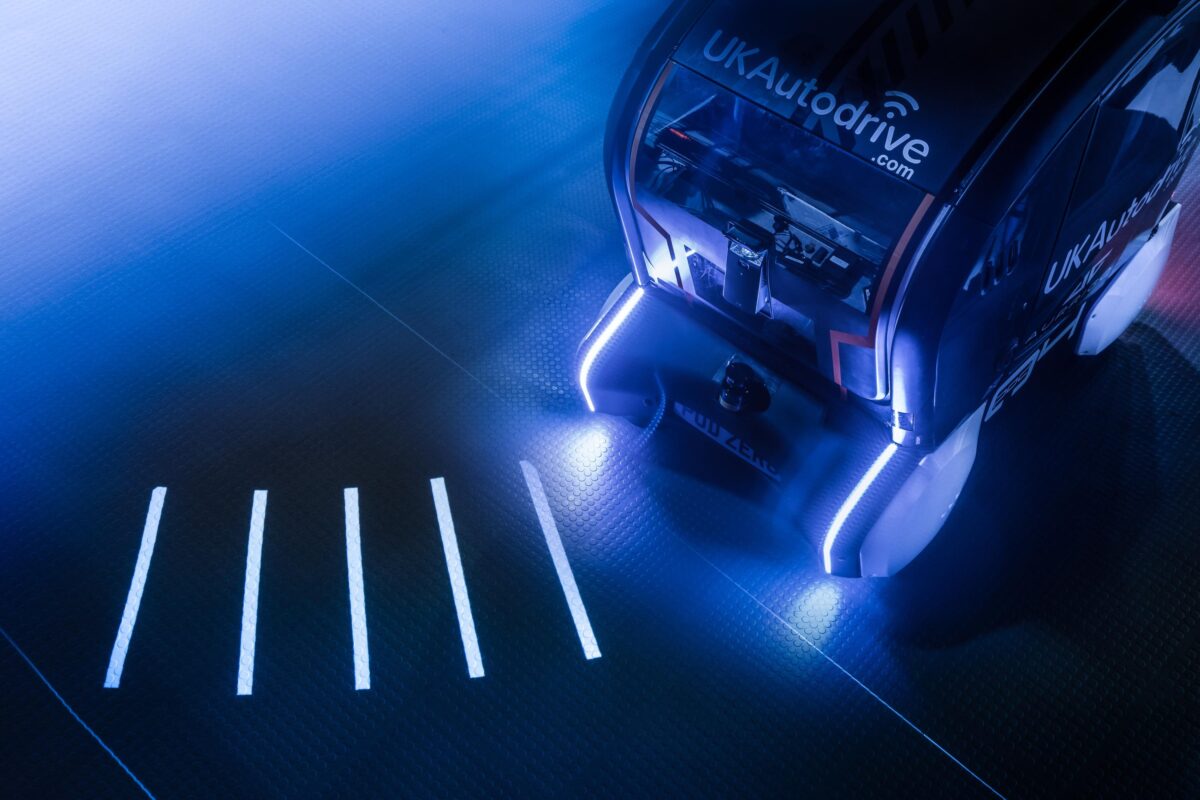 JLR trials light projection on its self-driving cars to gain pedestrian ...