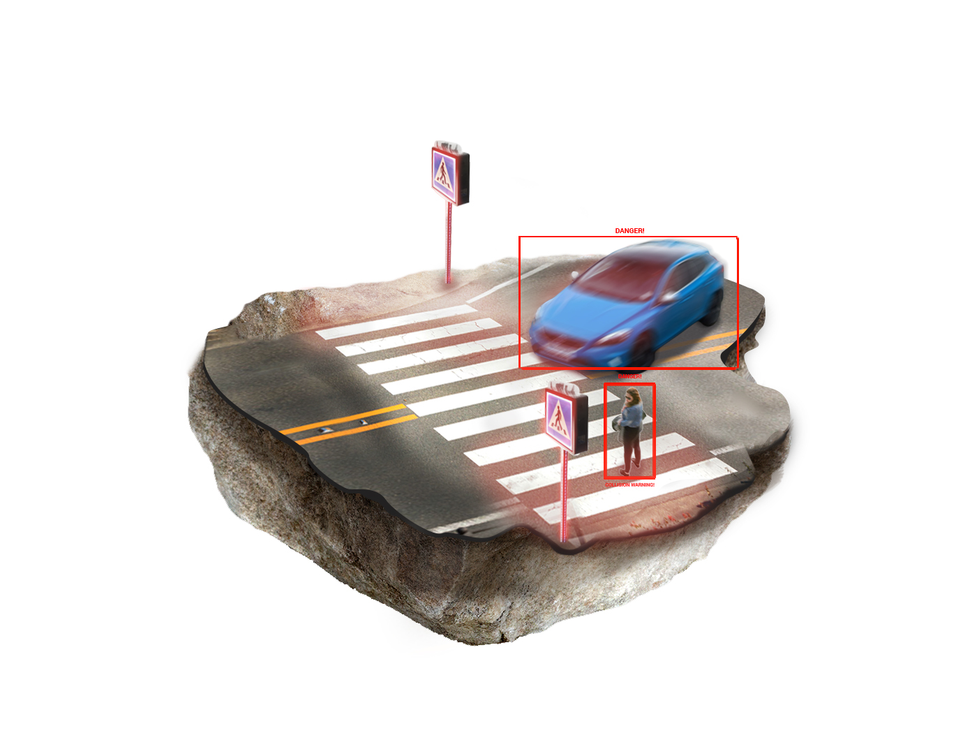 Smart pedestrian crosswalk uses V2X to help save pedestrian lives ...
