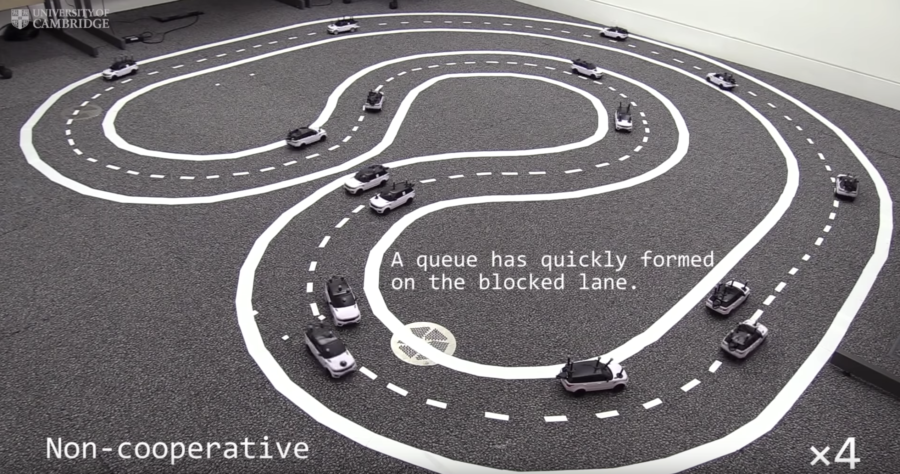 Communication between self-driving cars key to improving traffic flow ...