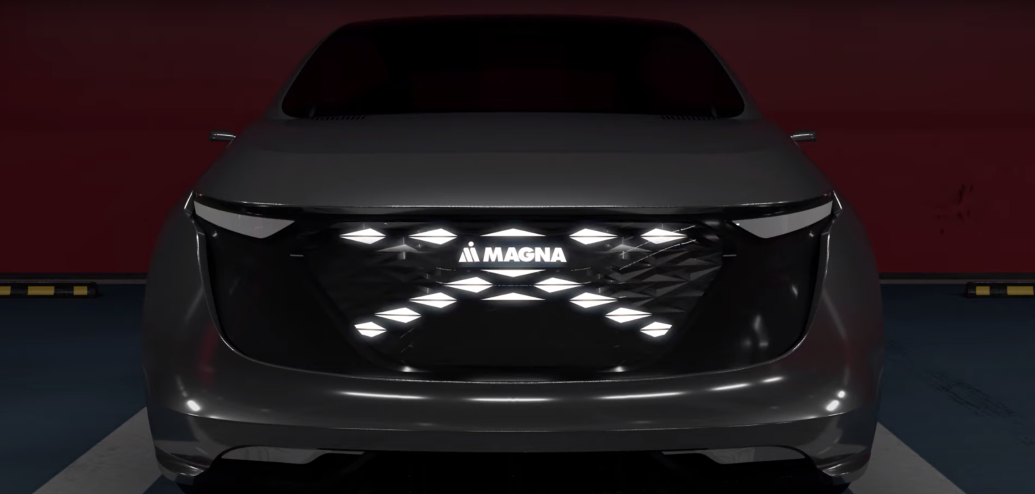 Magna shows off ADAS-compatible front panel solution | ADAS ...