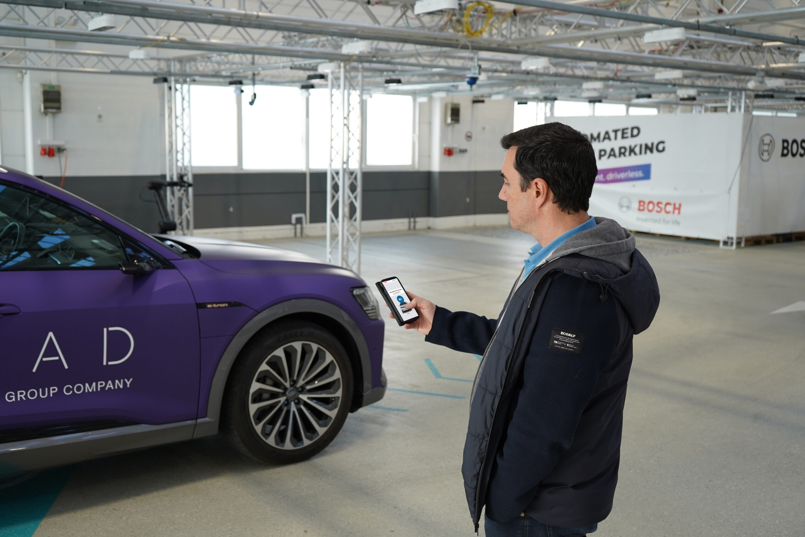 Bosch and Cariad test automated parking and charging of electric ...