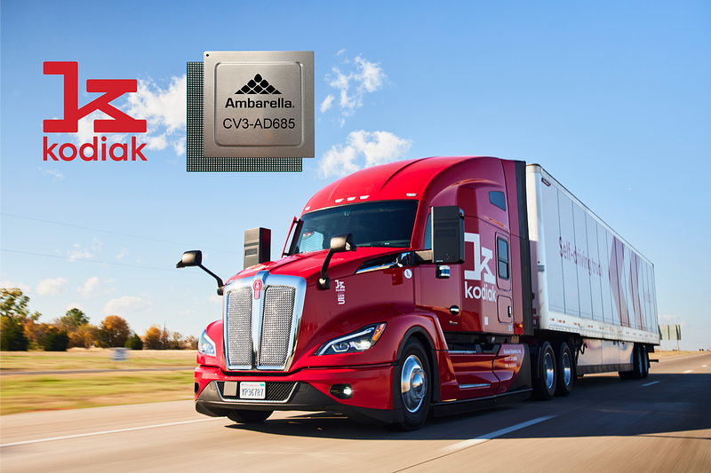 Ambarellas Ai Domain Controller Soc Selected For Kodiaks Autonomous