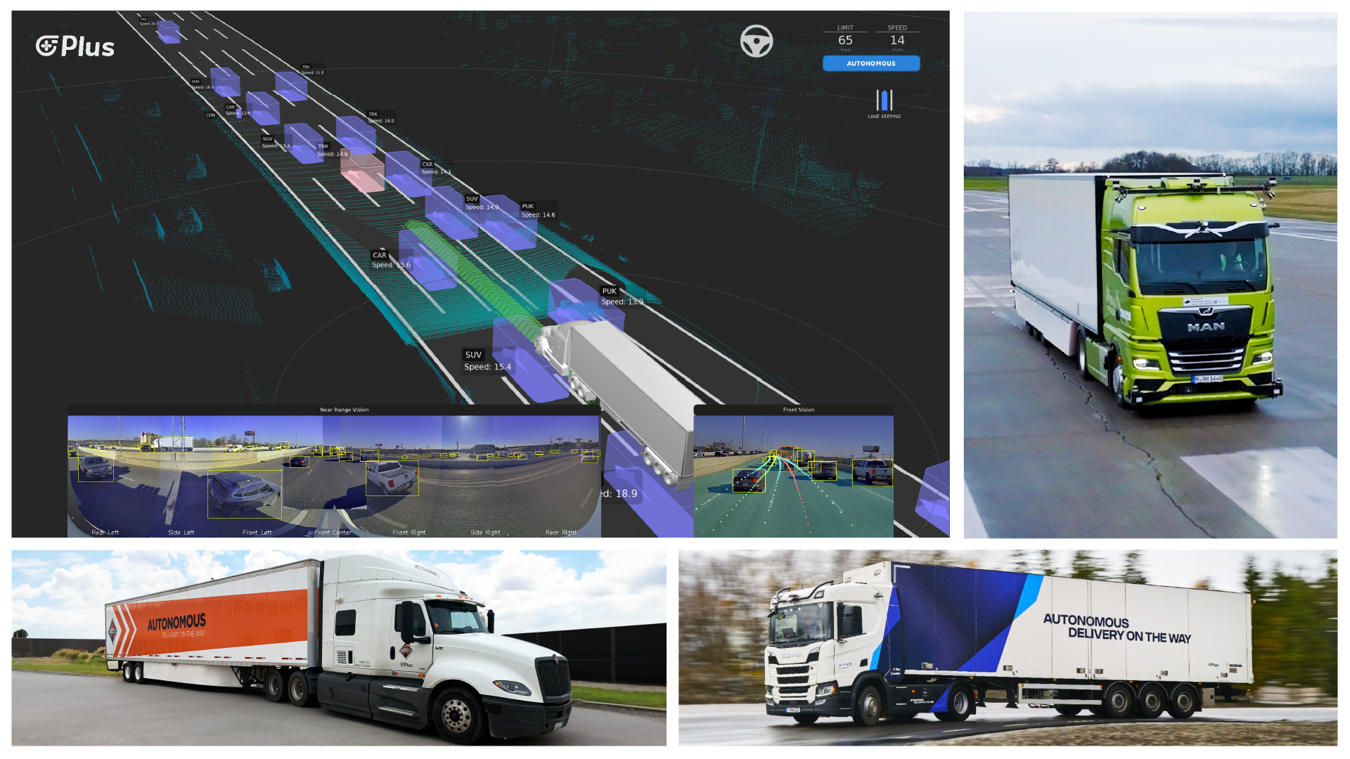 Plus, Scania, MAN and Navistar partner to accelerate Level 4 autonomous ...
