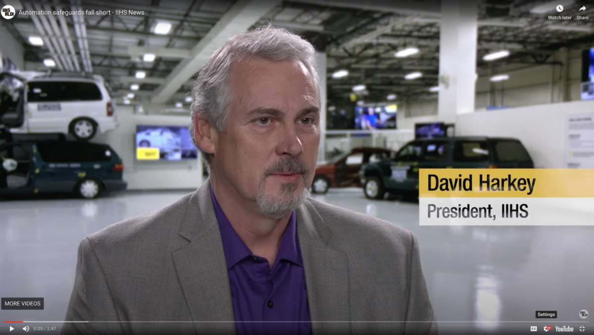 IIHS introduces safeguard ratings for partial driving automation ...