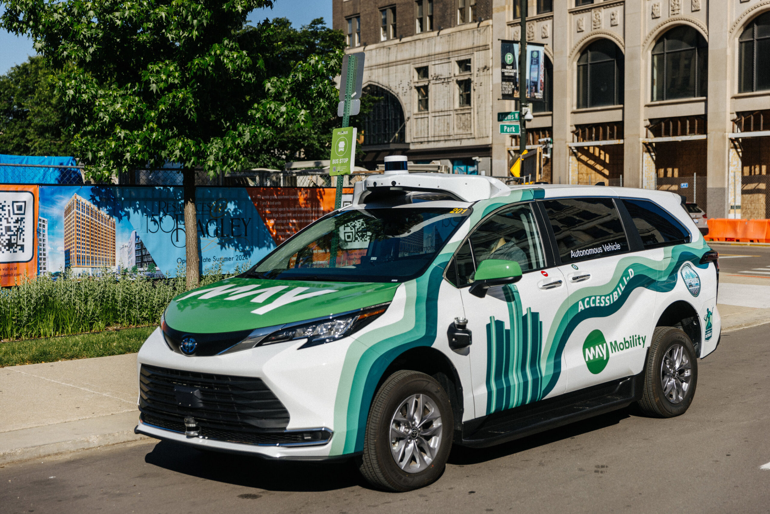 May Mobility launches AV pilot project in Detroit - Driving Me