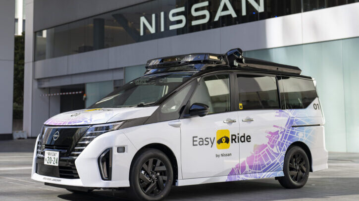 Nissan showcases fully driverless minivan in Yokohoma | ADAS ...