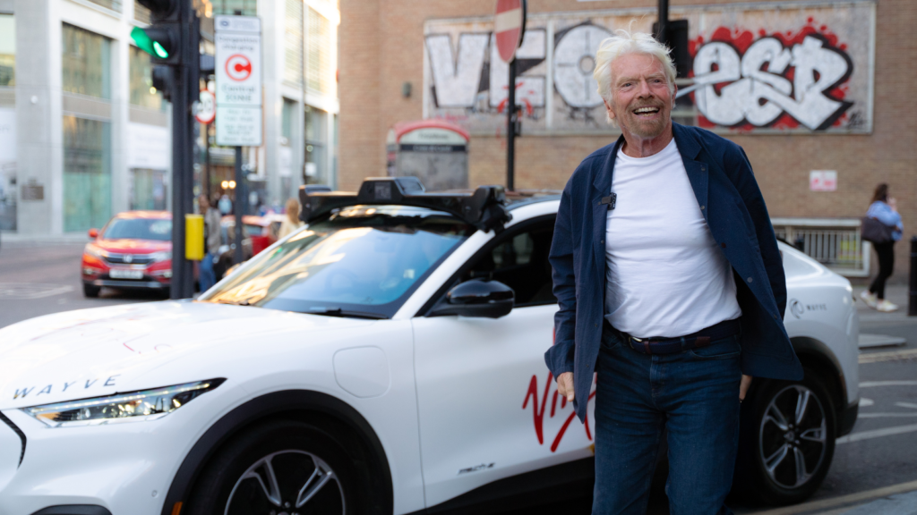 WATCH: Riding the Wayve with Sir Richard Branson | ADAS & Autonomous ...